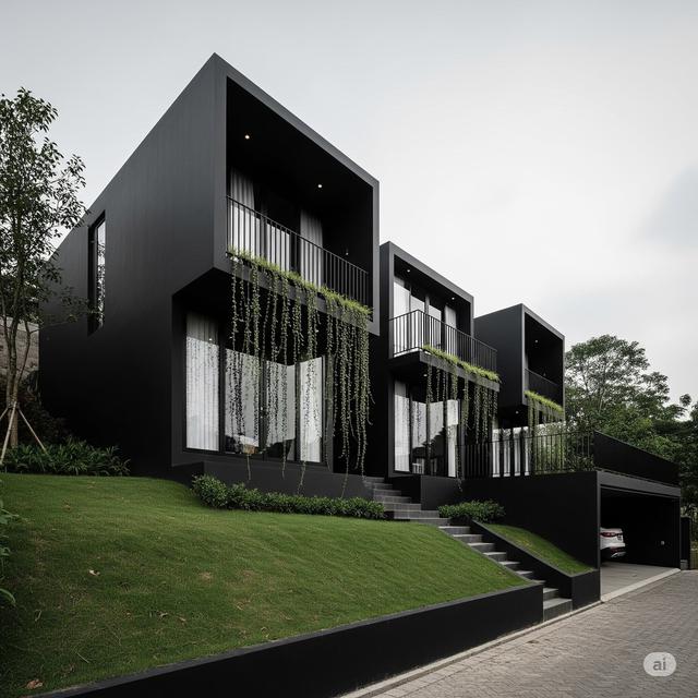 12 Model Rumah Sederhana Keren untuk Lahan Miring, Solusi Hemat ...