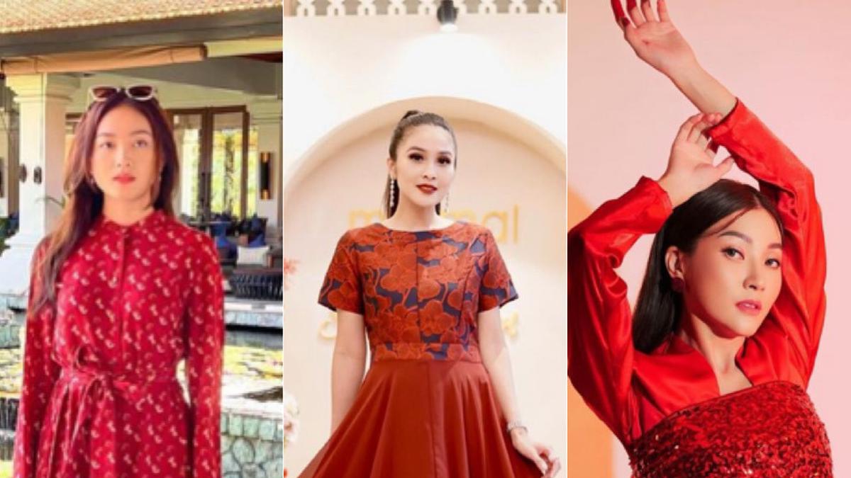 8 Inspirasi Dress Merah untuk Perayaan Imlek yang Dikenakan Artis ...