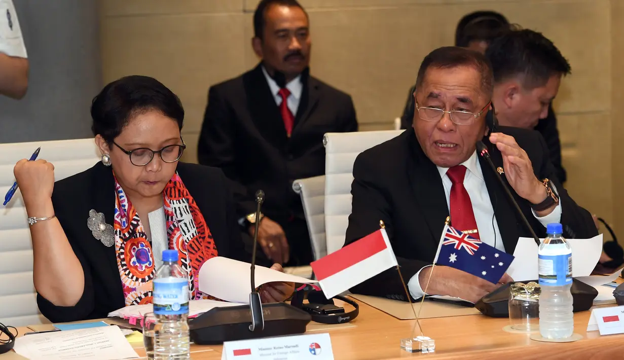 FOTO: Bincang Hangat Menteri Jokowi dengan Dua Menteri Australia - Foto ...