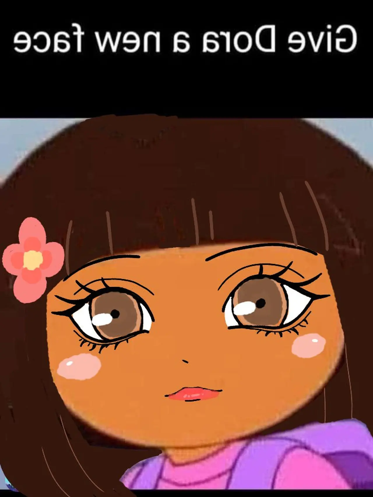 6 Editan Foto Wajah Dora the Explorer Ini Kocak, Tampil dengan Versi ...