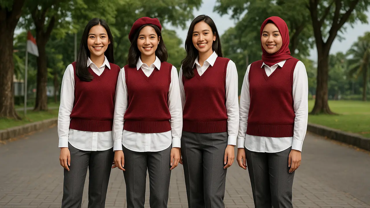 17 Model OOTD Merah Putih, Tampil Stylish dan Patriotik untuk Segala ...