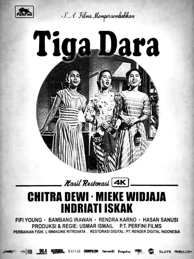 Bioskop Tiket Inspire Sapa Pencinta Film di Indonesia, Tiga Dara Hasil ...