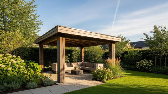 7 Model Gazebo Sederhana di Halaman Rumah, Jadi Area Rileksasi Estetik