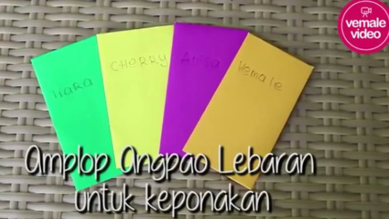 DIY Membuat Amplop Angpao Dari Kertas Origami - Lifestyle Fimela.com