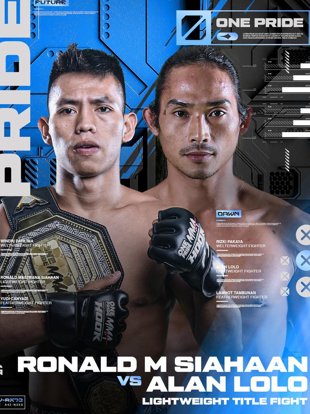 One Pride MMA 87 Sajikan Duel Petarung Lokal untuk Guncang Kota Bandung