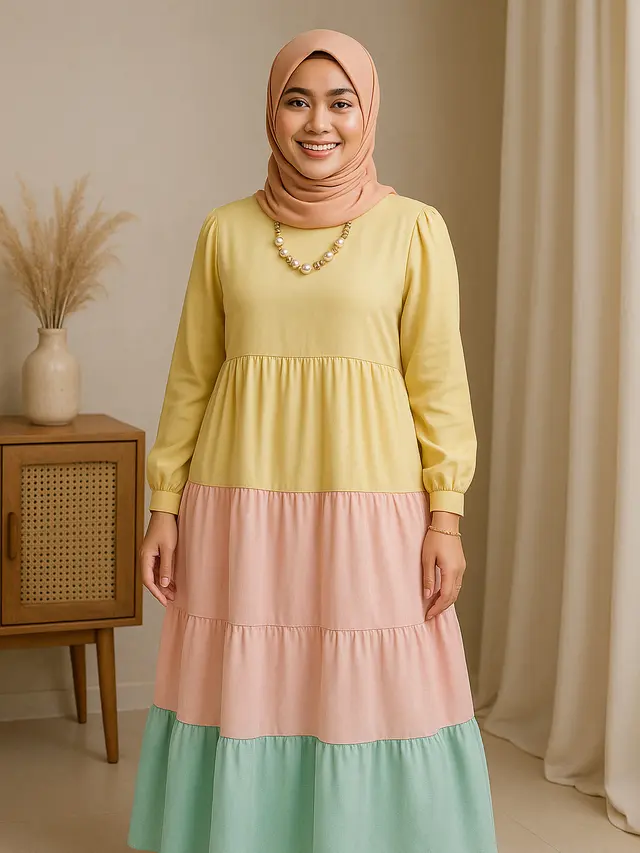 7 Gamis 2025 yang Cocok untuk Acara Resmi, Modern dan Anti Pasaran ...