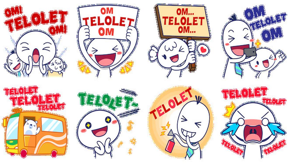 Gemas! Stiker Om Telolet Om Hadir di BBM - Tekno Liputan6.com