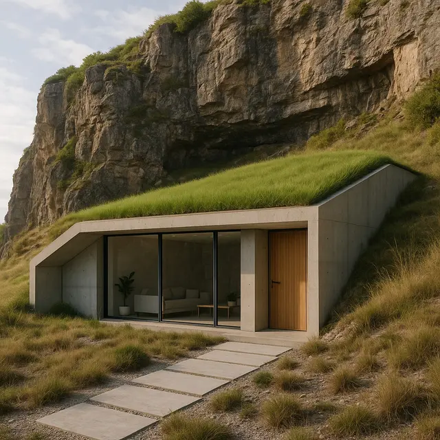 Desain Rumah Minimalis di Tepi Tebing yang Menakjubkan, Cocok untuk ...