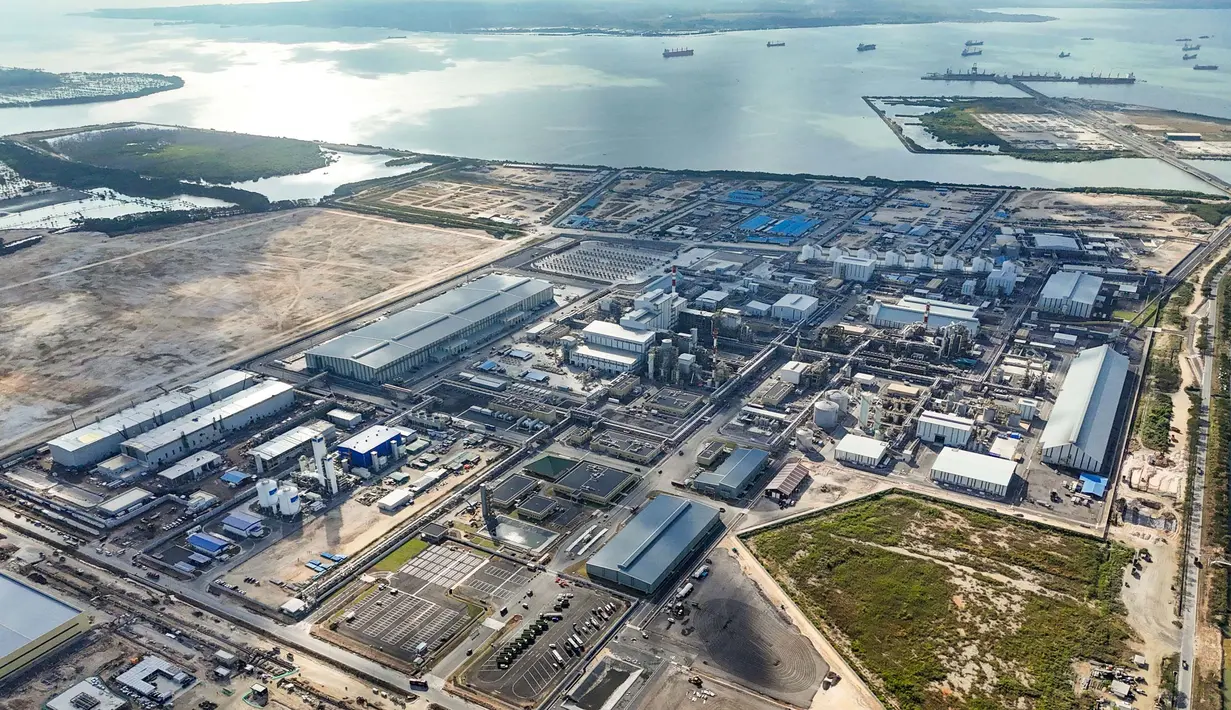 Diresmikan Presiden Jokowi, Seperti Ini Penampakan Smelter Freeport ...