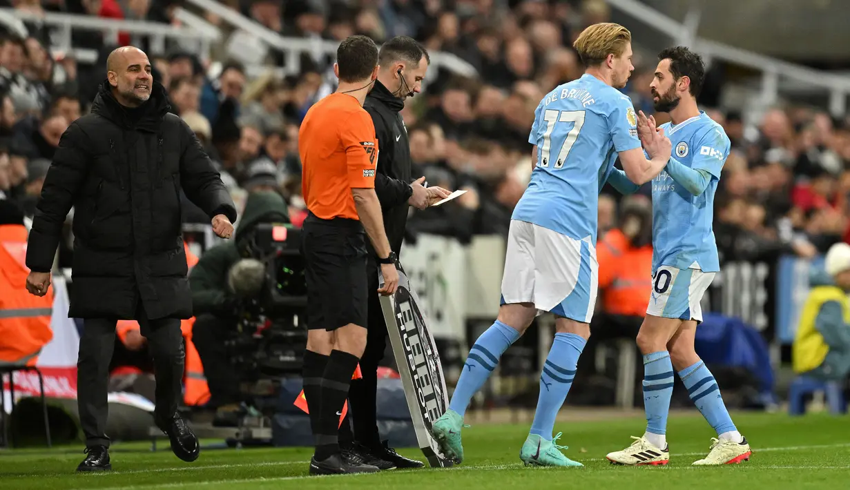 Foto: Efek Instan Kevin De Bruyne, Cetak Gol dan Assist dari Bangku ...