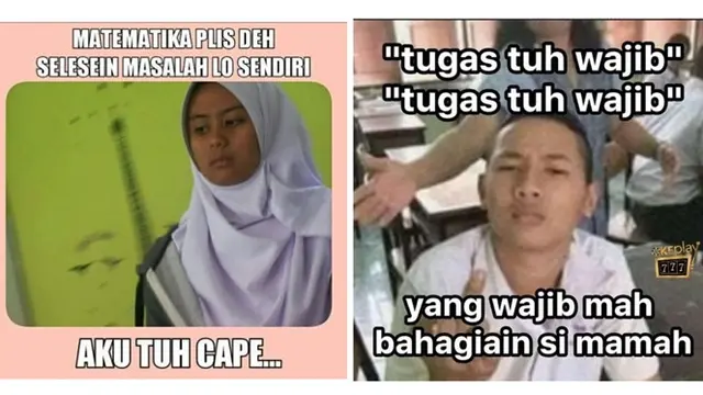 6 Meme Derita Anak SMA Ini Nyeleneh Pol, Bikin Ngakak - Hot Liputan6.com