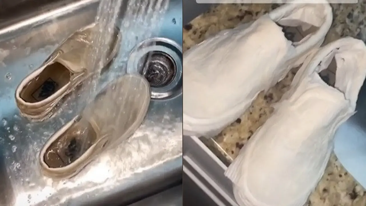 Viral Trik Cuci Sepatu Putih Agar Kembali Kinclong, Kamu Wajib Coba ...