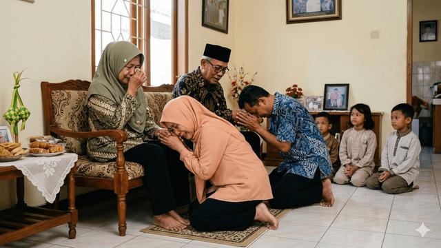 9 Ide Pose Foto Keluarga Saat Lebaran, Tampil Kompak dan Estetik