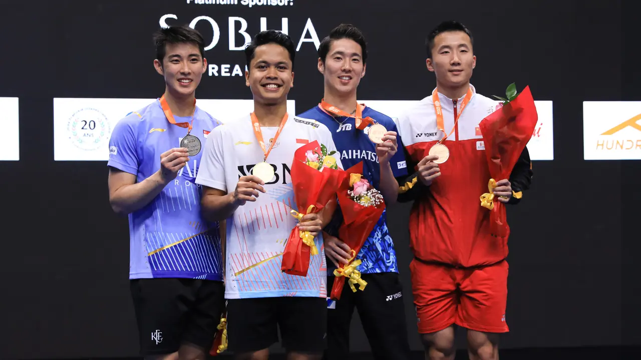 Komentar Anthony Ginting Mengandung Bawang Setelah Juara Asia: Untuk ...