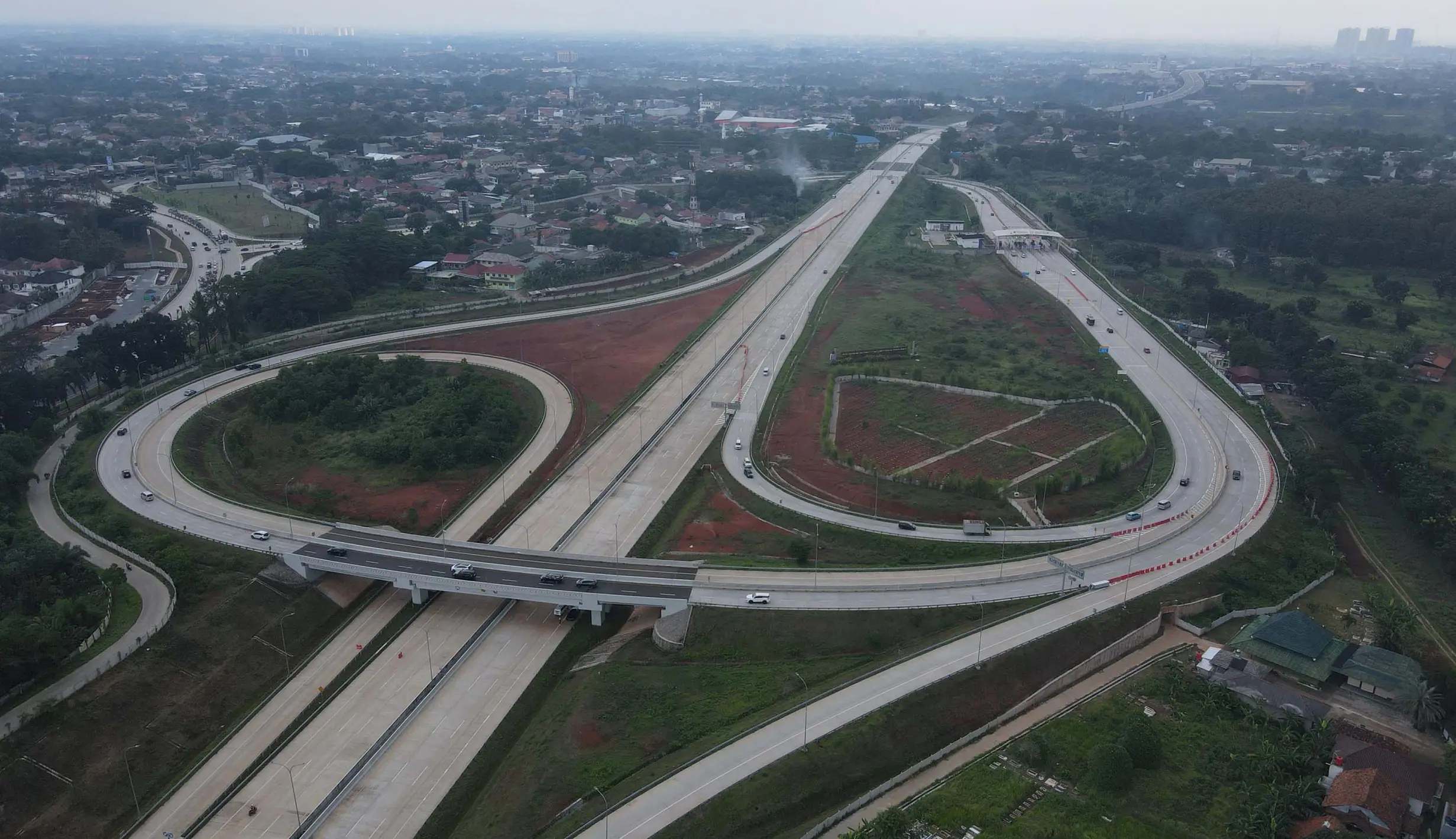 Rampung Dikerjakan, Tol Cimanggis-Cibitung Lengkapi Jaringan Ruas JORR 2 - Foto Liputan6.com
