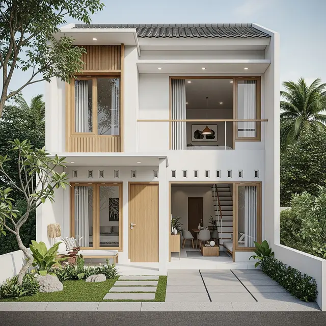 9 Desain Rumah Tipe 36 di Tanah Kavling Terbatas Gaya Minimalis, Ide ...