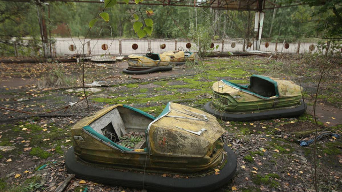 Berada di Kawasan Chernobyl, Pripyat Menjelma Jadi 'Kota Hantu'
