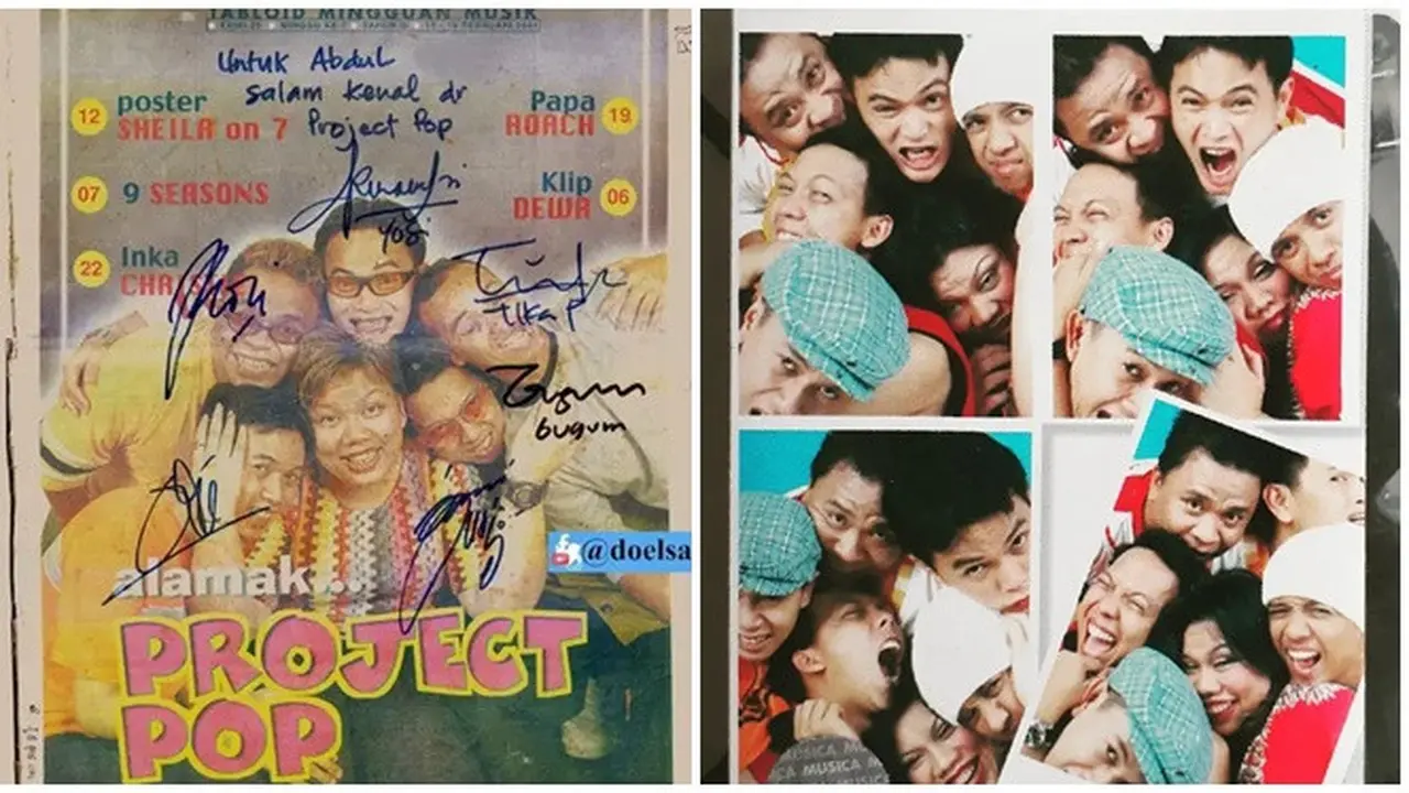 6 Potret Lawas Grup Musik Project Pop, Selalu Eksis Selama 27 Tahun ...