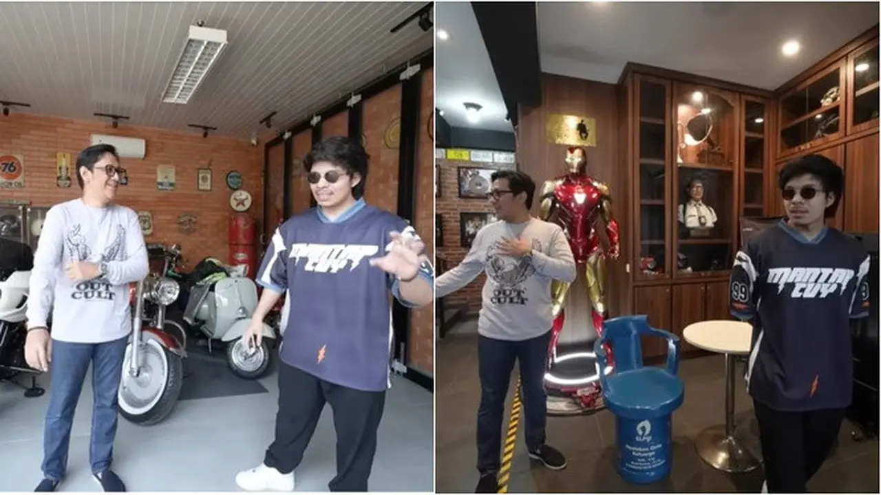 8 Potret Rumah Baru Andre Taulany, Ada Studio Rekaman dan Koleksi Mobil Mewah - Hot Liputan6.com