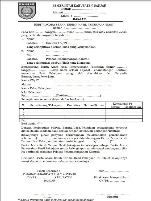 5 Contoh Berita Acara untuk Berbagai Kepentingan, Pahami Jenis dan ...