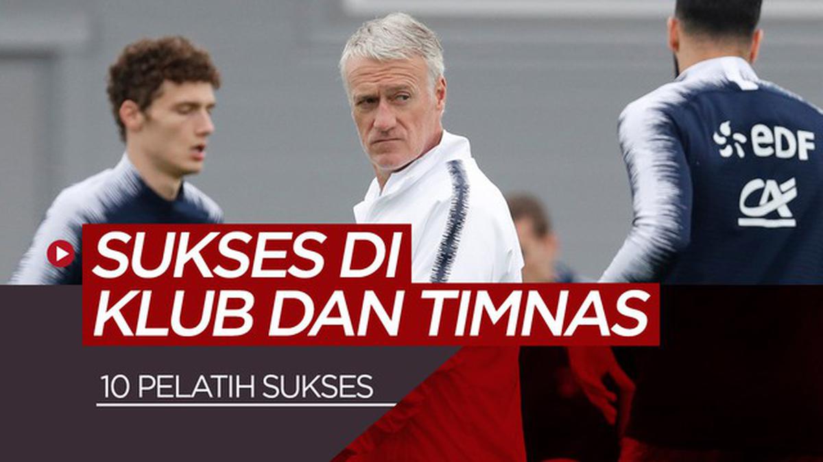 VIDEO: 10 Pelatih yang Sukses di Klub dan Tim Nasional