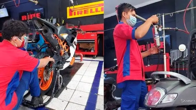 Servis Motor dengan Harga Bersahabat, Coba Bengkel Ini - Otomotif ...