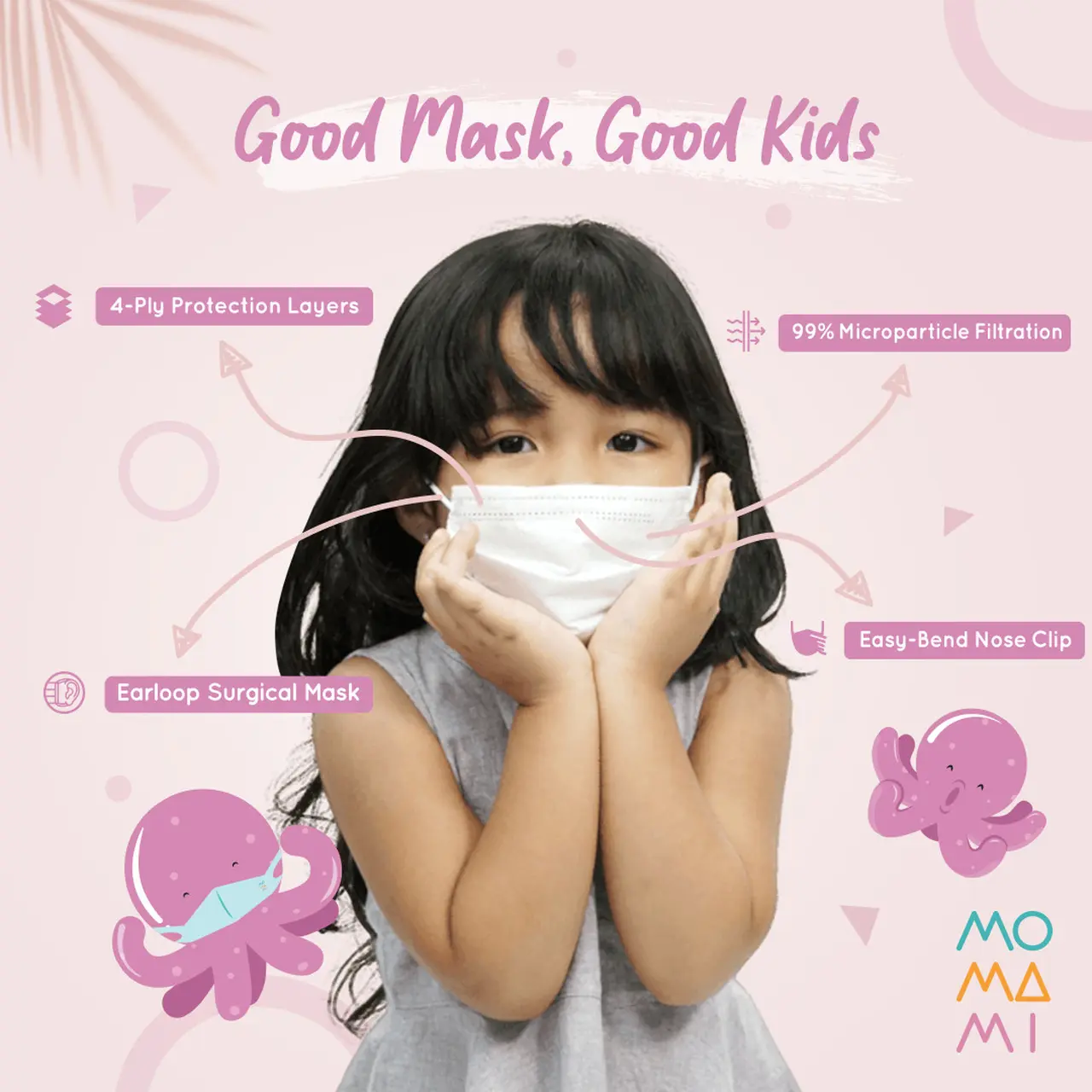 3 Tips Memilih Masker Anak Sekali Pakai - Parenting Fimela.com