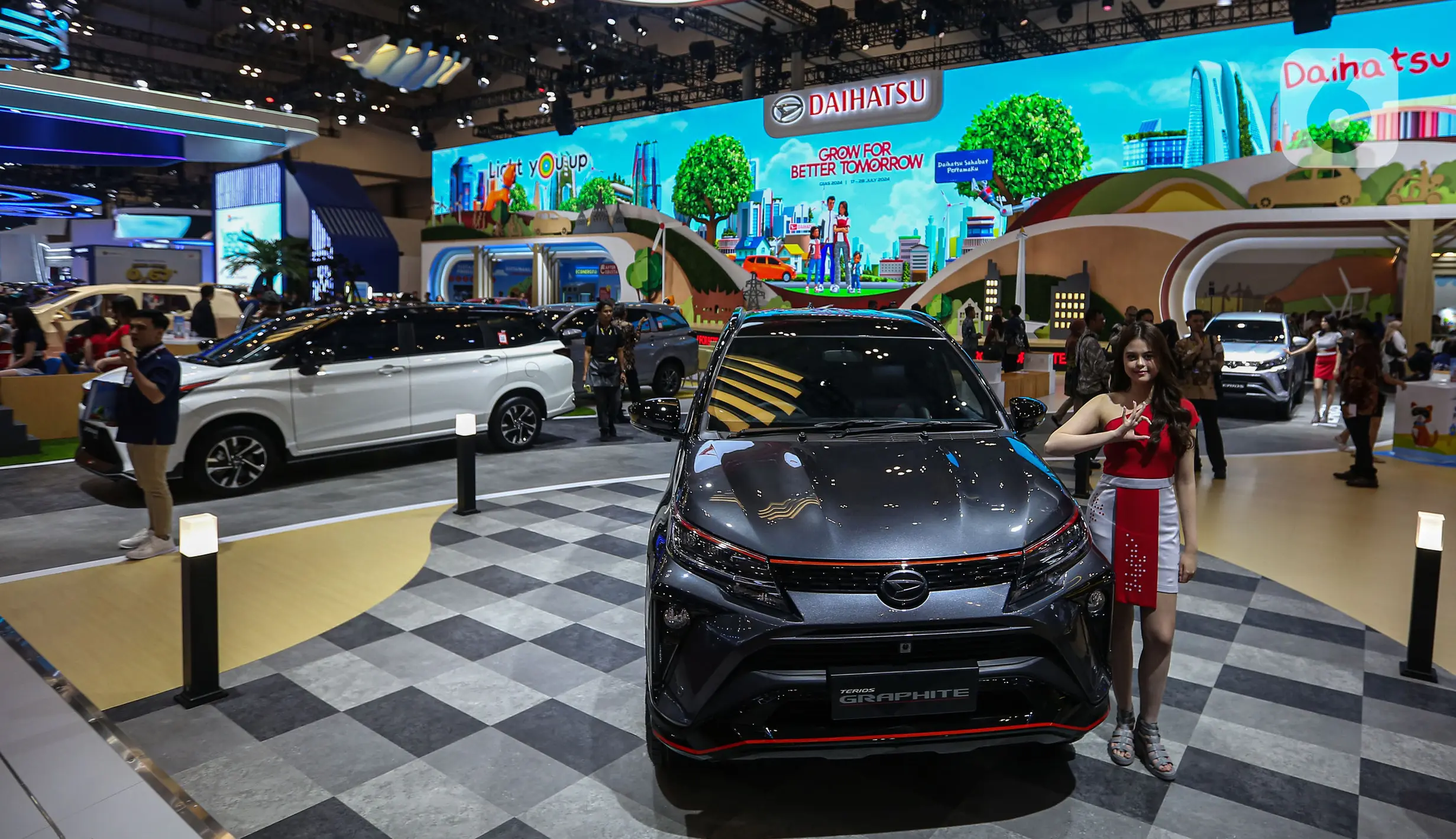Daihatsu Hadirkan Unit Terbaru di GIIAS 2024 - Foto Liputan6.com