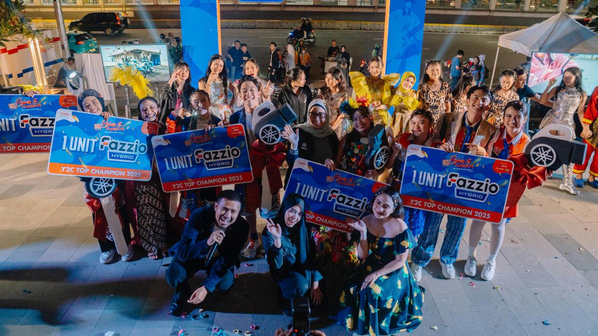 Peserta Y2C 2025 Tampil Total di Grand Final, Yamaha Kukuhkan Duta Barunya