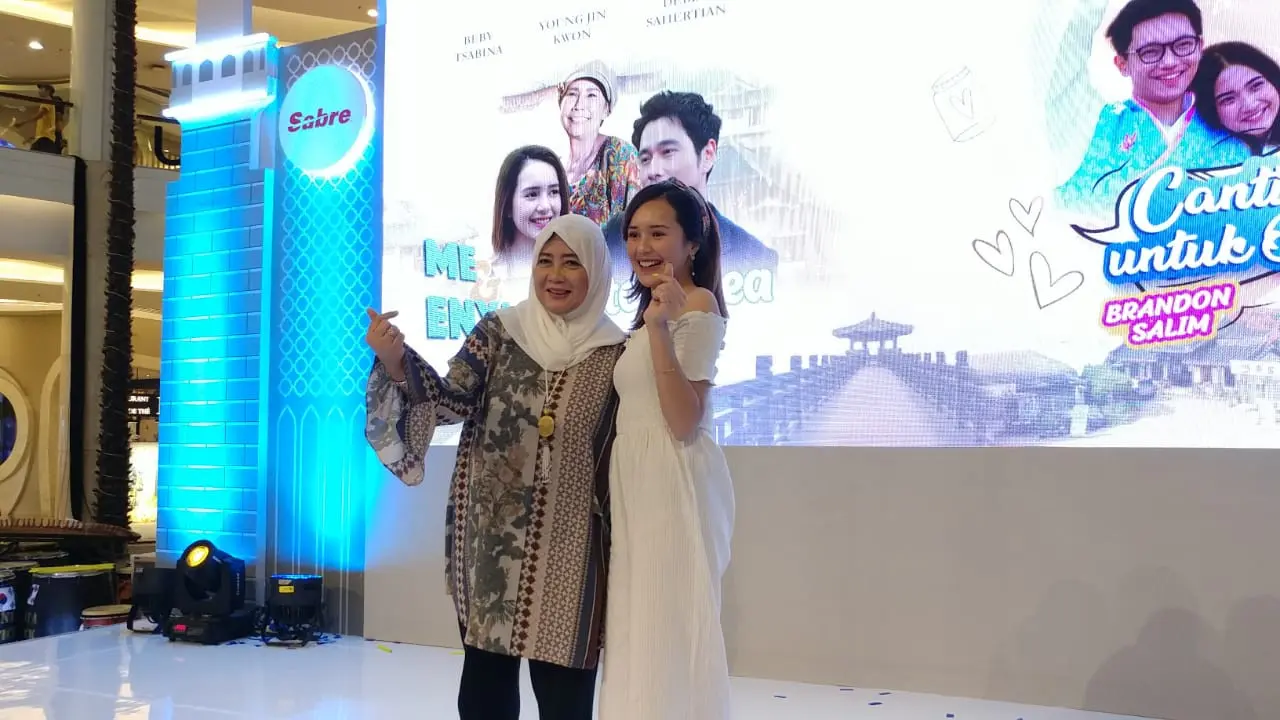 Syuting di Korea, Beby Tsabina Terpesona Kota Andong - ShowBiz Liputan6.com