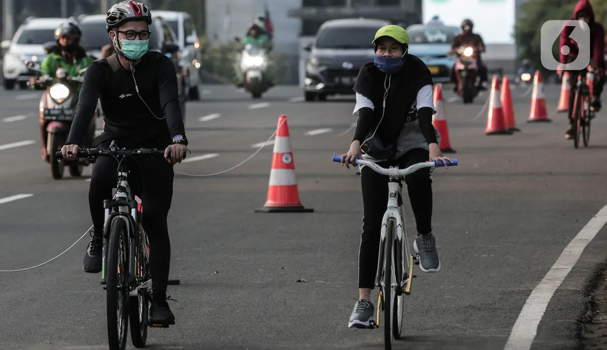FOTO: Regulasi Bagi Pengguna Sepeda Terbit Agustus 2020 - Foto Liputan6.com