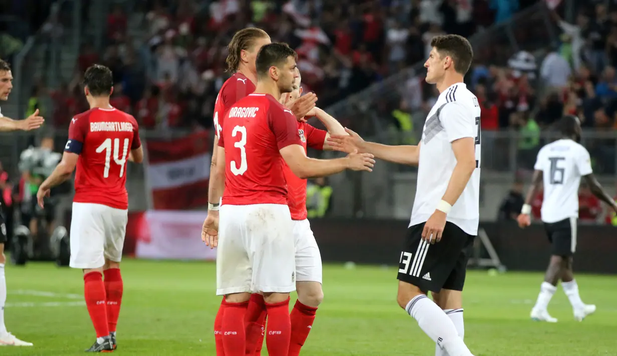 FOTO: Laga Persahabatan, Timnas Jerman Tumbang di Kandang Austria ...