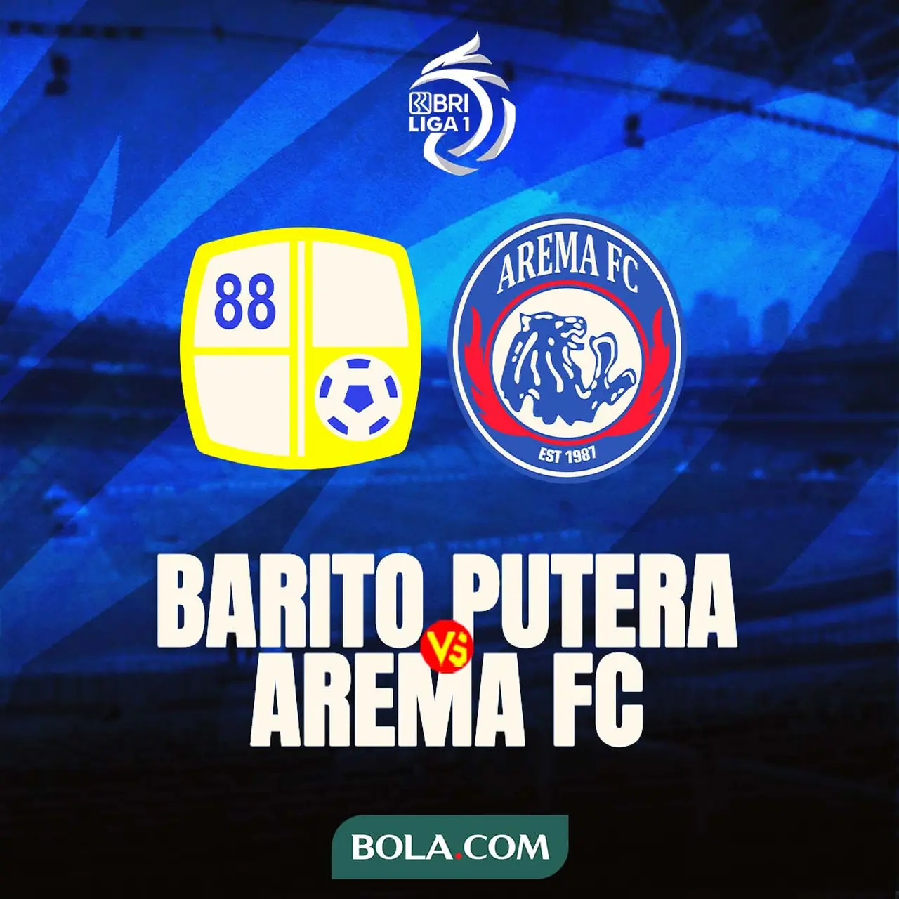 Hasil BRI Liga 1: Gol Tunggal Bagus Kahfi Bantu Barito Putera Kalahkan Arema FC - Indonesia Bola.com