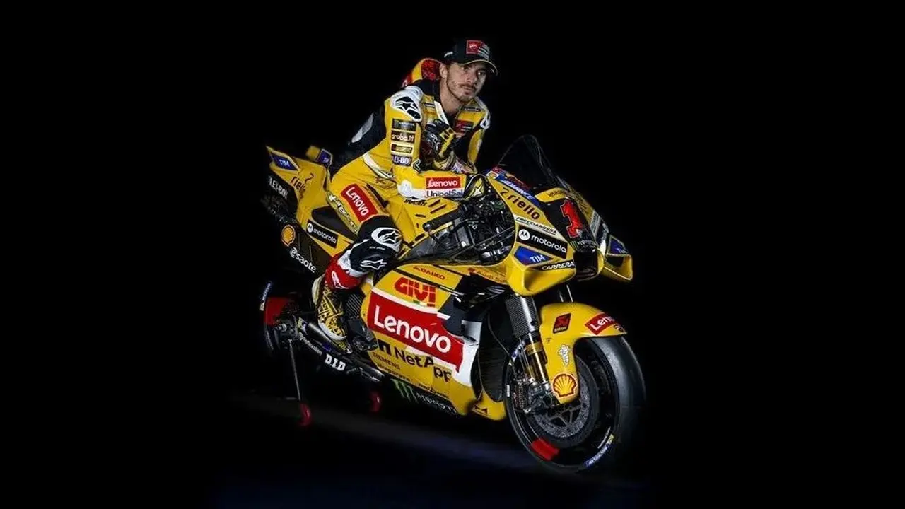 Tim Ducati Lenovo Tampil Serba Kuning di MotoGP San Marino, Ini Makna ...