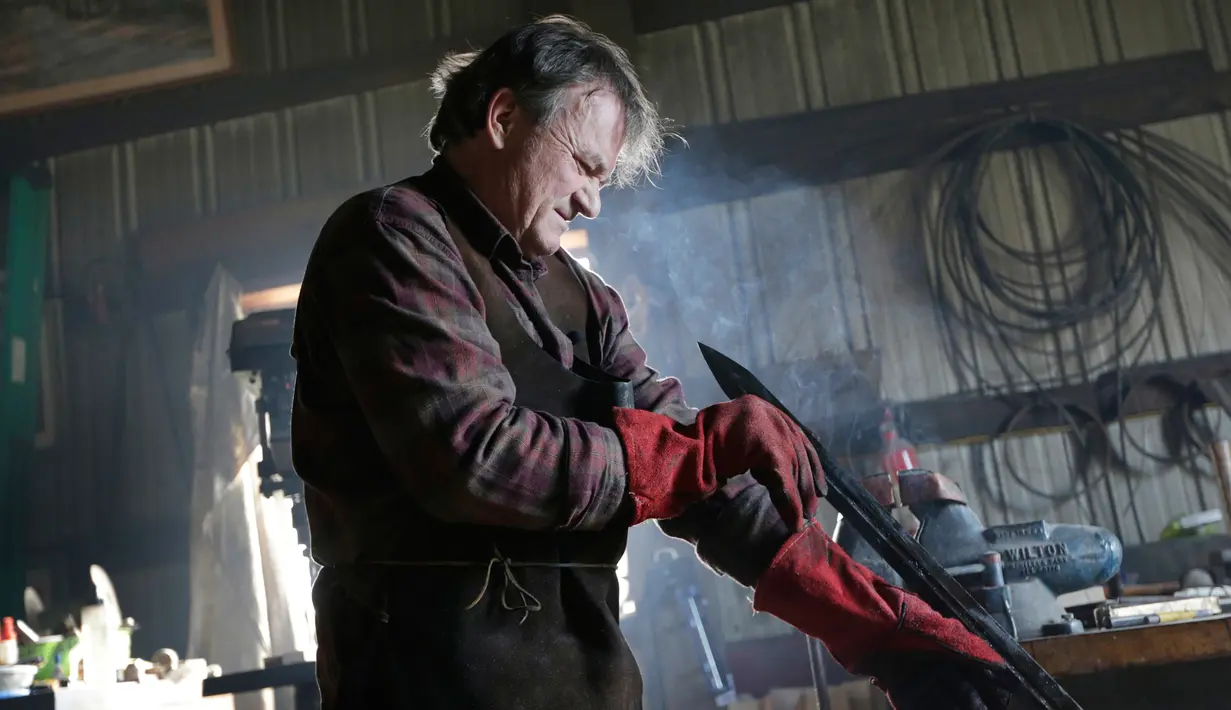 Mengenal John Lundemo, Pembuat Pedang Asal AS - Foto Liputan6.com