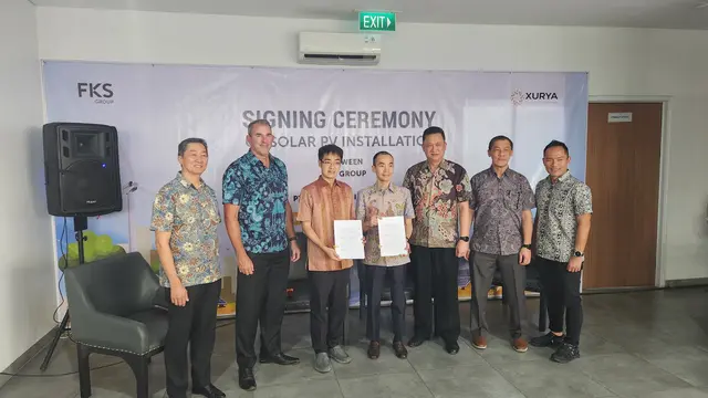 FKS Group Bangun 10 Megawatt Panel Listrik Tenaga Surya, Komitmen Jaga Kelestarian Lingkungan ...