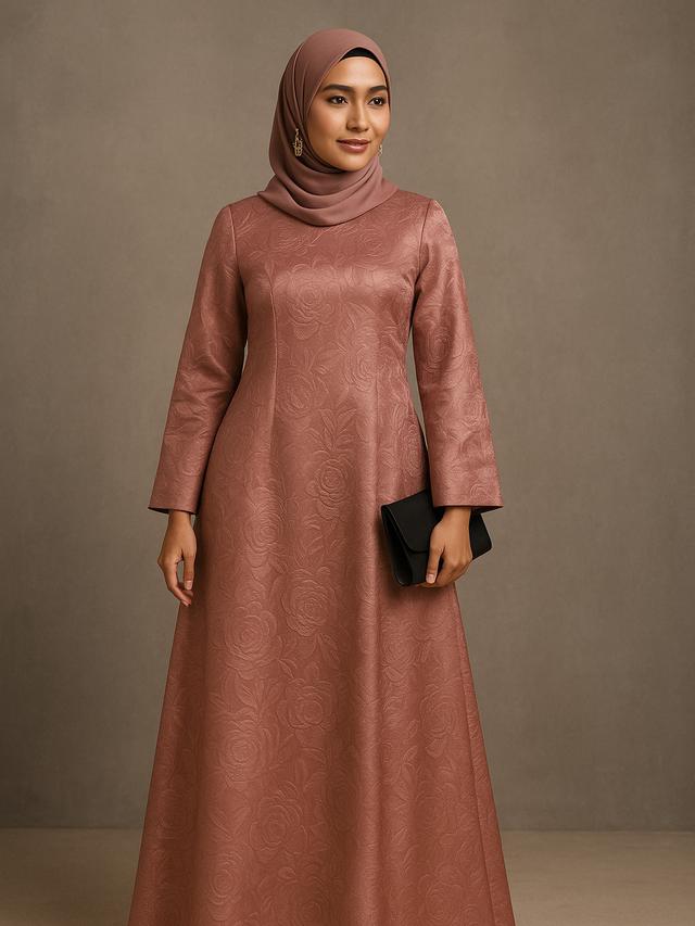13 Model Gamis Motif Terbaru 2025, Mewah dan Cocok untuk Momen Istimewa