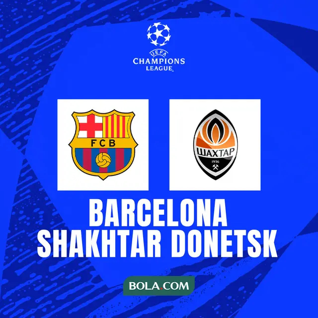 Link Live Streaming Liga Champions di Vidio Malam Ini: Barcelona VS Shakhtar Donetsk - Dunia ...