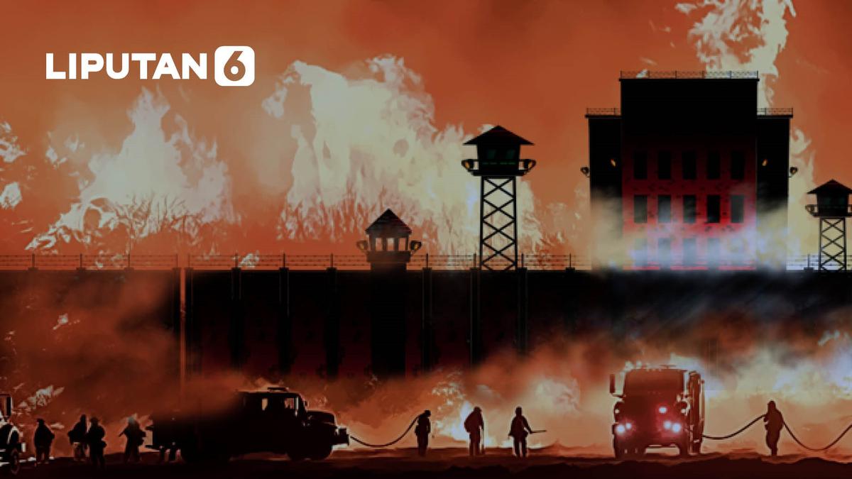Infografis Tragedi Kebakaran Lapas Tangerang - News Liputan6.com