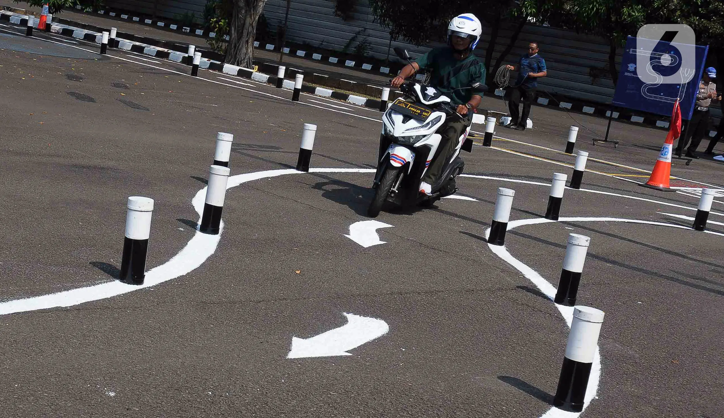 Tanpa Manuver Angka 8 dan Zig-Zag, Berikut Materi Ujian Praktik SIM C ...