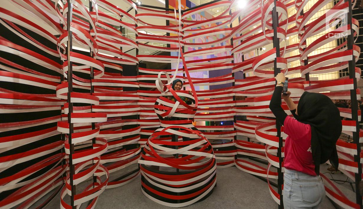 FOTO: Pameran Instalasi Seni Karya Kita Gambarkan Semangat Bhineka ...