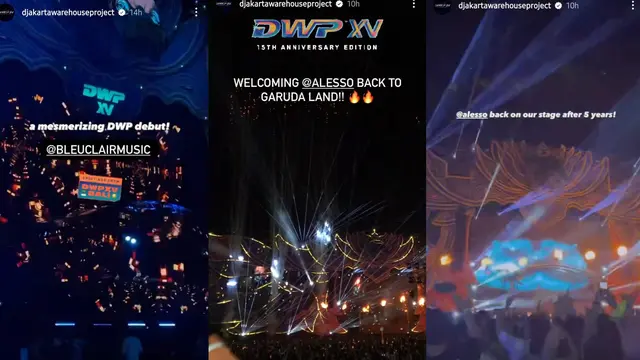 Panasnya Panggung DWP 2023 Hari Pertama di Bali: Alesso Comeback ke Garuda Land hingga Bleu ...