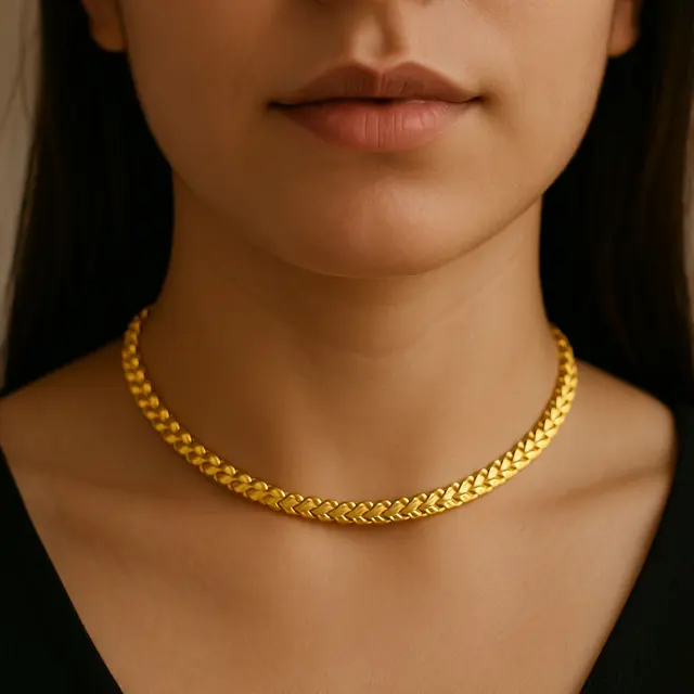 8 Model Kalung Emas Padi 1 Suku 5 Gram yang Elegan dan Modern - Hot ...