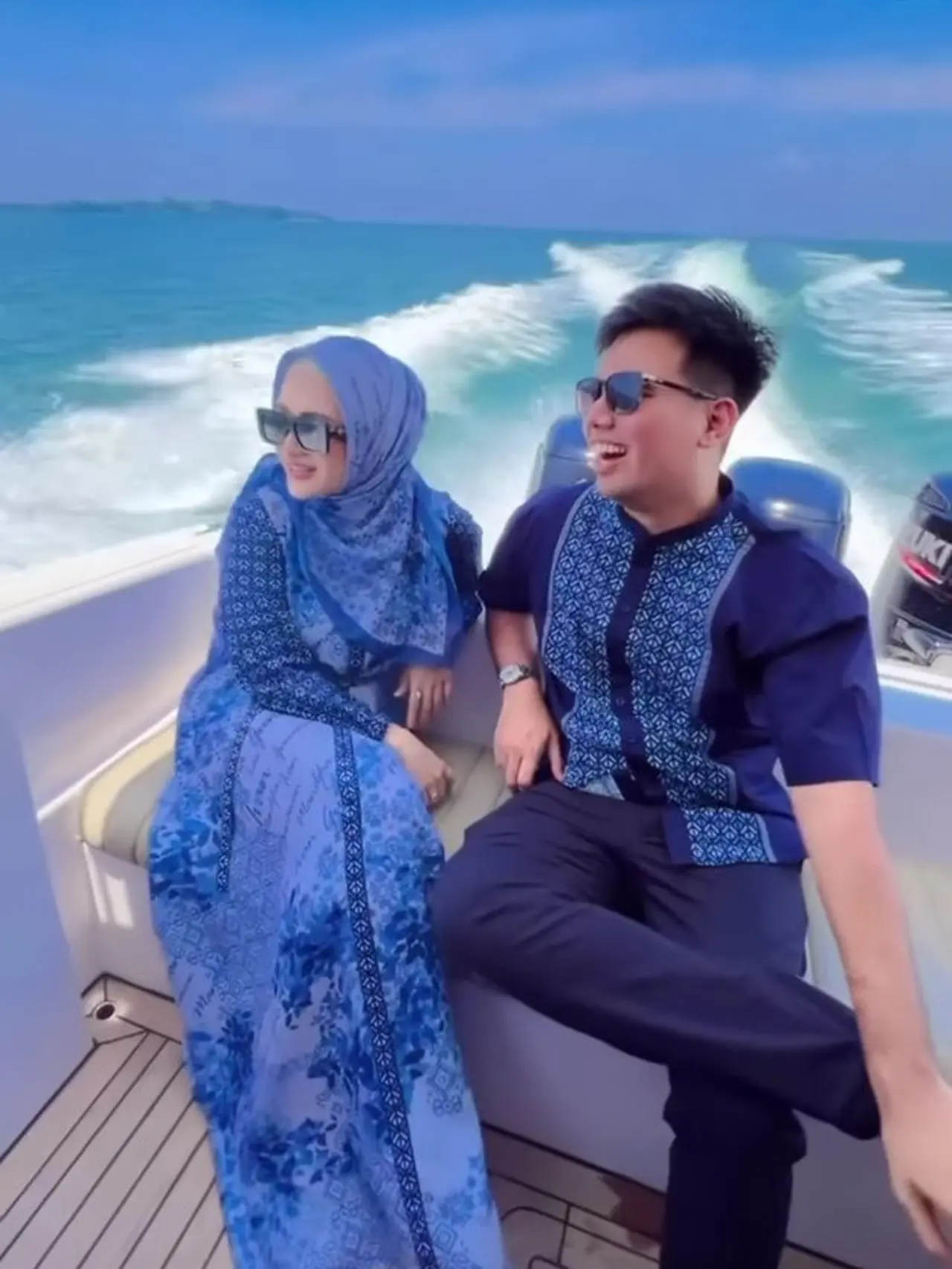 6 Potret Nathalie Holscher dan Frans Faisal Tampil Serasi Pakai Baju ...