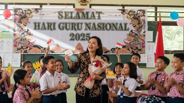 60 Ucapan Selamat Hari Guru Nasional 2025, Pesan Menyentuh untuk Para ...