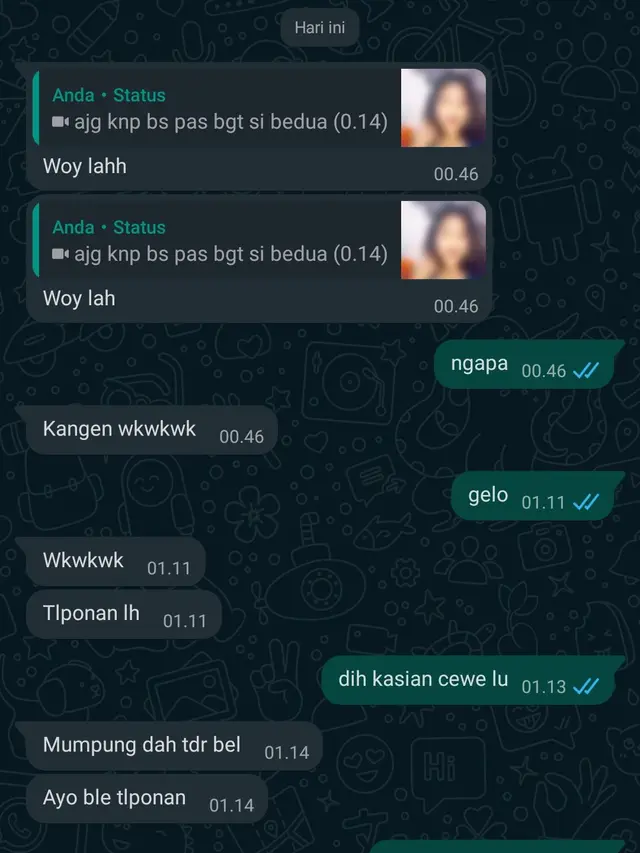 6 Chat Cowok Hubungi Teman Cewek di Belakang Pacar Ini Bikin Ikut Kesal ...