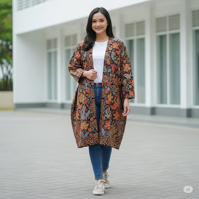 7 Model Jas Batik Wanita Modern Terbaru 2025 untuk Segala Acara