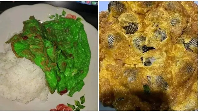 6 Potret Telur Dadar Nyeleneh Ini Bikin Senyum, Penampakannya Tak Biasa - Hot Liputan6.com