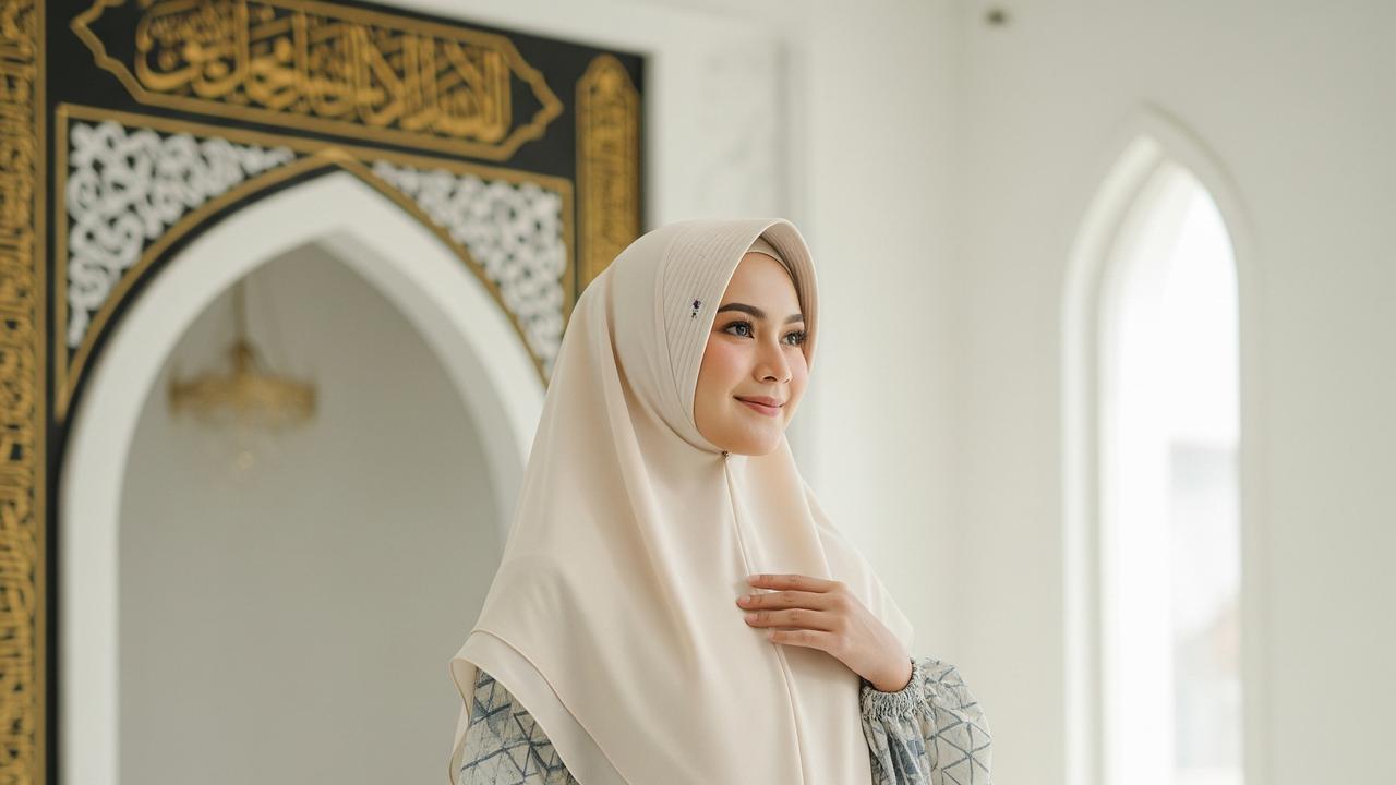 10 Model Gamis Batik untuk Seragam Pengajian, Tampil Anggun dan Kompak