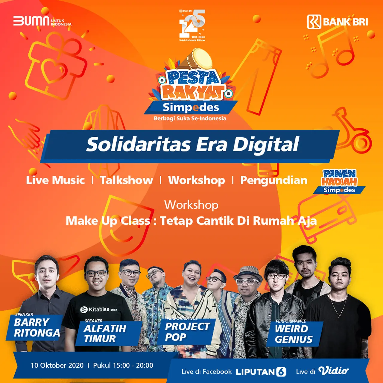 Cukup Buka Rekening Rp 100 Ribu, Bisa Ikut Panen Hadiah Simpedes BRI ...